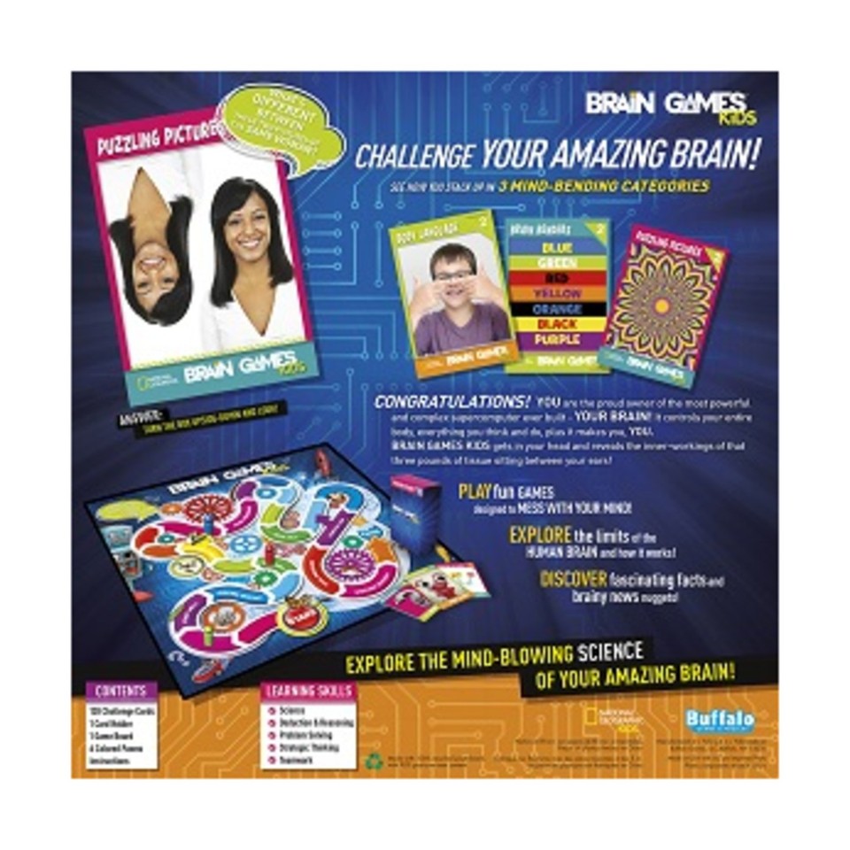 Buffalo Games Boardgame Brain Games Kids Box VG+/NM 79346001323| eBay