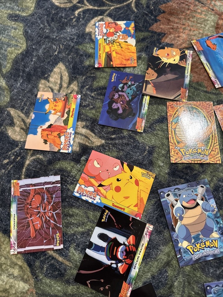 Topps Pokémon Card Lot 31 Cards | Vintage TV Animation Mixed Set | eBay