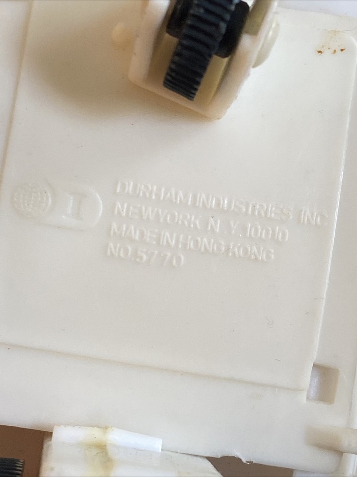 Durham Industries Plastic Wind Up Police Department Rescue Helicopter ...
