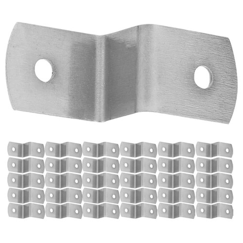 50 Pcs Hardware Hook Corner Clips for Table Top Iron Photo Frame ...