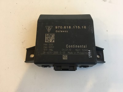 Porsche Pannamera 2009 2013 GATEWAY CONTROL MODULE 970.618.115.16 970. ...