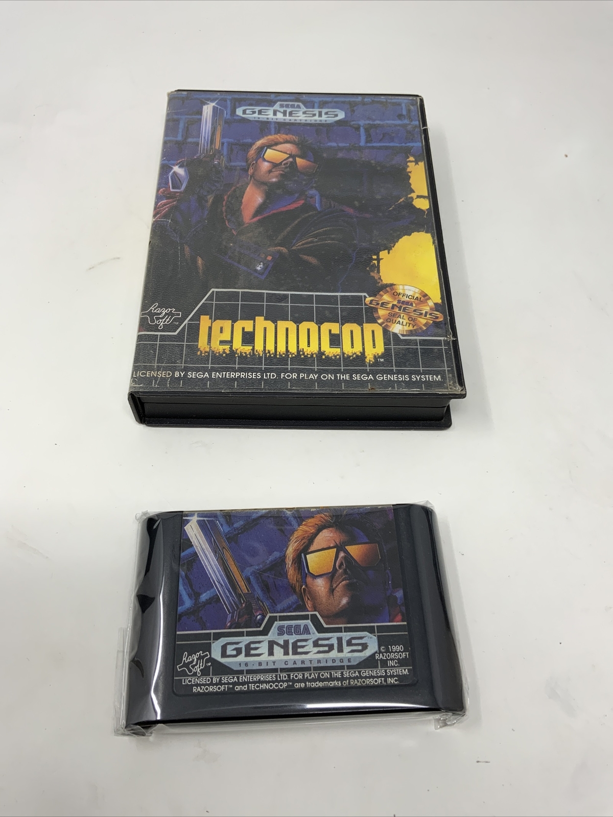 Techno Cop (Sega Genesis, 1988) Techno Cop Rare 720326805324| eBay