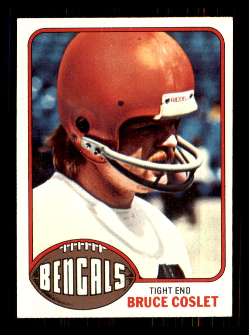 1976 Football Topps Bruce Coslet Cincinnati Bengals #369 RC2 | eBay