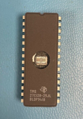 TEXAS INSTURMENTS 27C128-25JL 128KBIT UV EPROM *NEW* | eBay