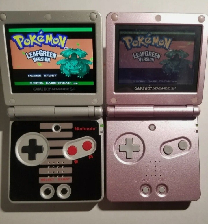 Modded Gba Sp AGS-001 JPN main board with Ips V2, USB-C, Power cleaner ...