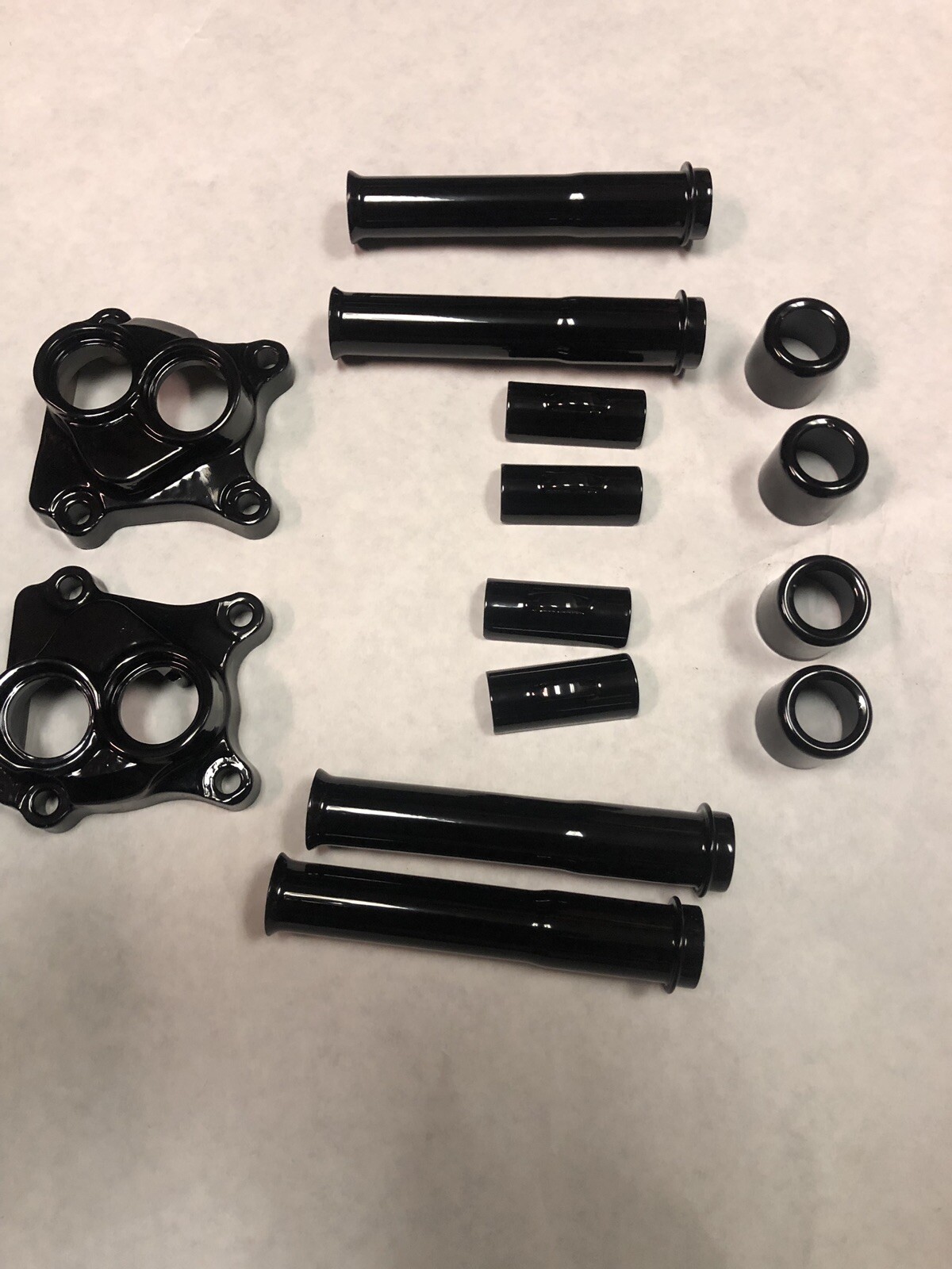 Harley LIFTER BLOCKS/PUSH-ROD TUBES GLOSS BLACK POWDER COAT 1999-2017 ...