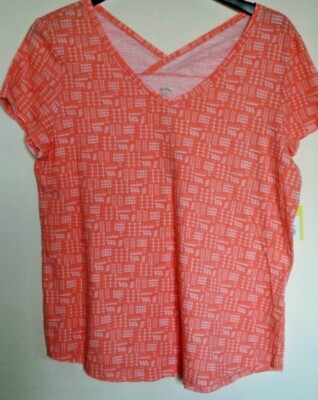 Ladies Coral Top Juniper & Lime Size Large | eBay