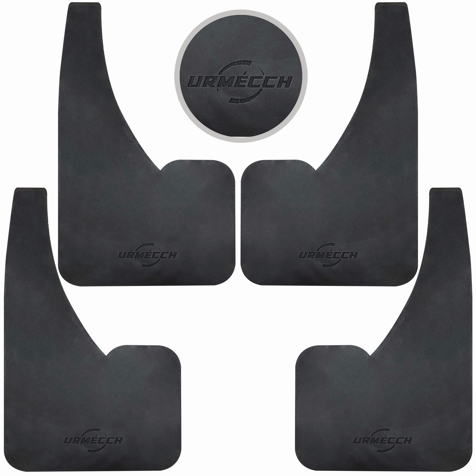 GMC Acadia 5mm Rubber Mud Flaps Mudguards Mudflaps Splash Guards Rear ...