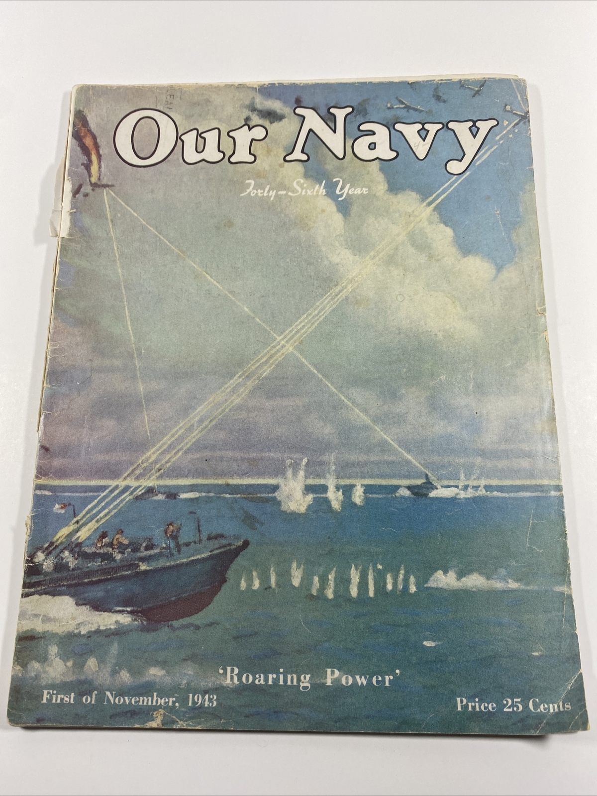 First Of November 1943 Our Navy Magazine WWII Era RARE HTF | eBay
