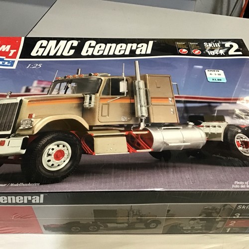 AMT 1/25 SCALE GMC GENERAL TRACTOR FACTORY SEALED KIT!! CIRCA 1999 | eBay