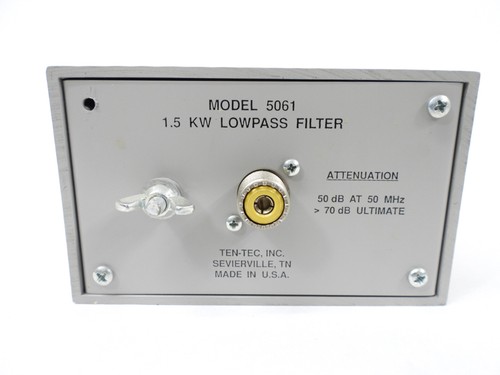 Ten-Tec 5061 Ham Radio 1.5 KW Low Pass Filter (great condition) | eBay