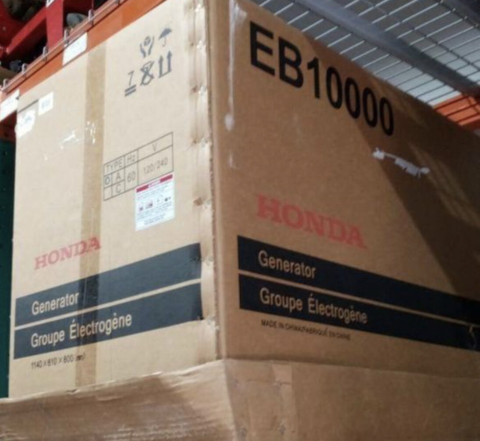 New Honda EB10000 Gas Powered Generator (IN STOCK & 50 State Legal) | eBay
