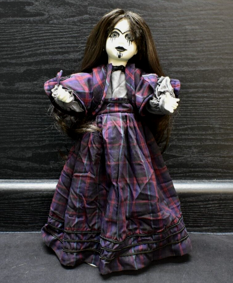 OOAK - Creepy Witch Horror Doll Prop - Halloween - VTG Porcelain Doll ...