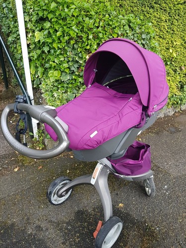 Stokke Xplory V3 Pushchair Buggy Stroller Carrycot Footmuff Accessories ...