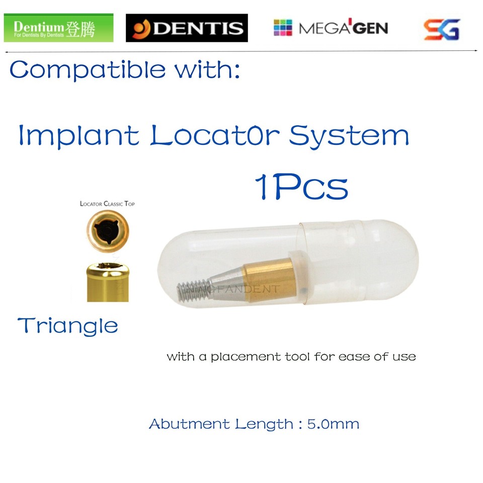 Dentiumm MegaGen AO Overdenture Abutment Locator Screwdriver Male Cap ...
