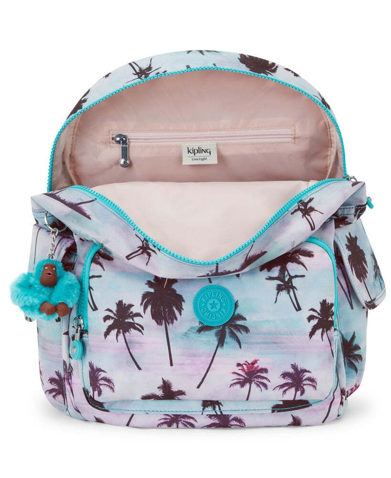 Kipling City Pack Shadow Palm Print One Size U1 | eBay