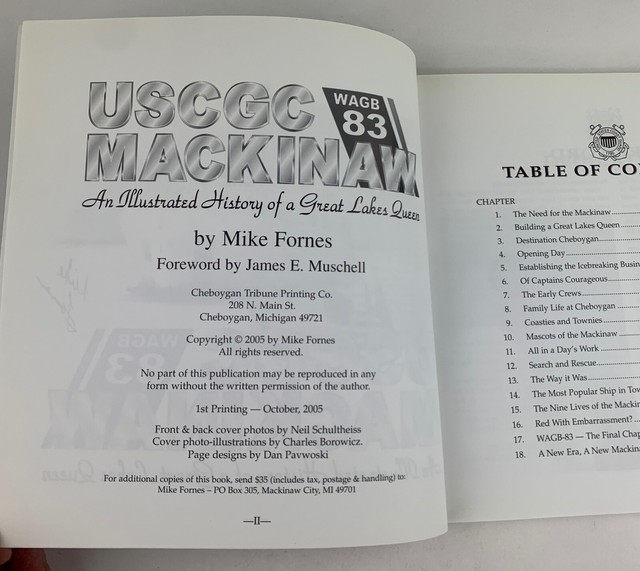 USCGC Mackinaw Wagb-83 : An Illustrated History of a Great Lakes Queen ...