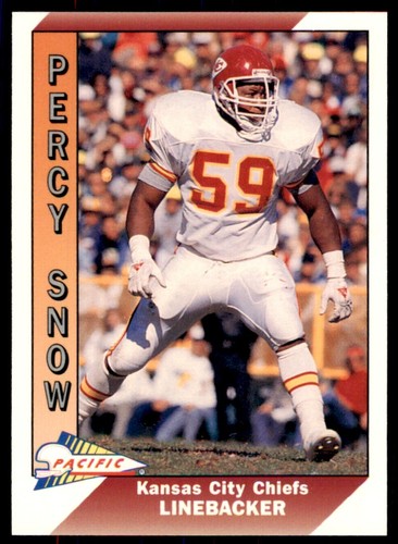 1991 Pacific Percy Snow . Kansas City Chiefs #224 | eBay