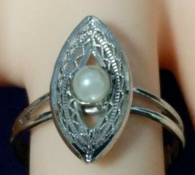 1X Great Classic Vintage Quality Adjustable Sterling Ag Silver Shank ...