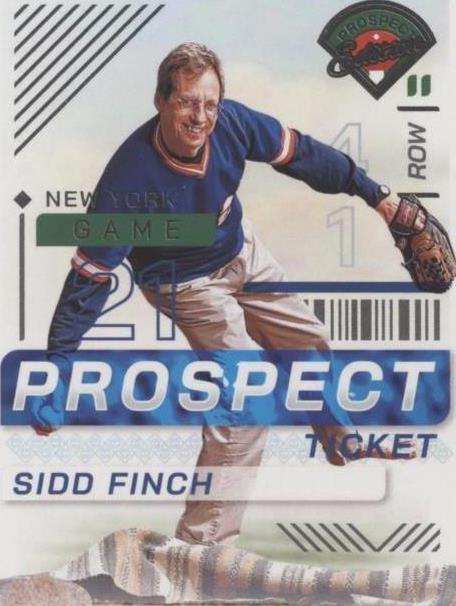 2024 Panini Prospect Edition - Sidd Finch #187 (RC) for sale online | eBay