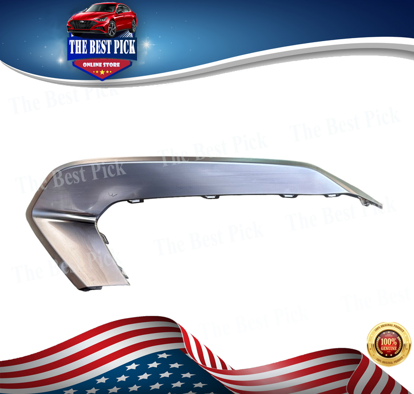 ⭐GENUINE⭐ kia sportage 2023 bumper chrome trim RH 86596P1100 | eBay