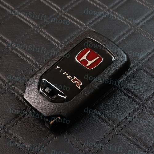 TYPE R RED H JDM SMART KEY FOB BACK COVER FOR HONDA CIVIC JAZZ FIT ...