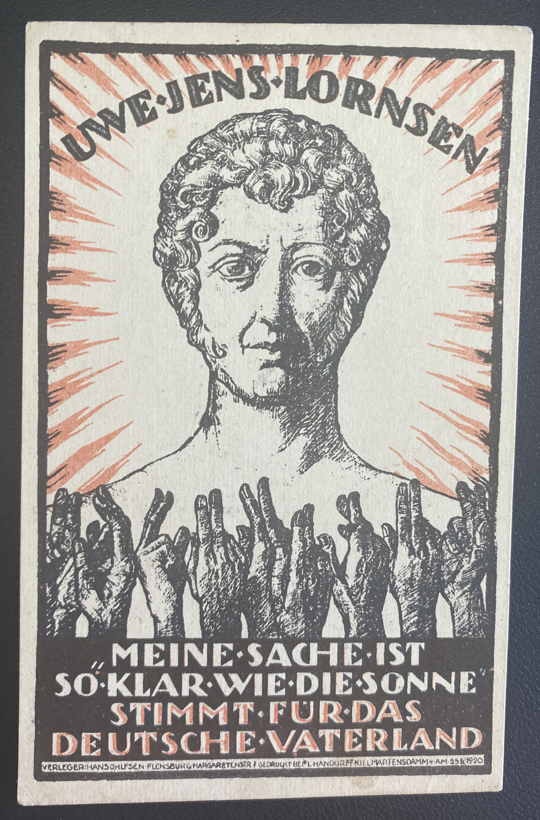 Mint Germany Picture Postcard German Fatherland Referendum Vote | eBay