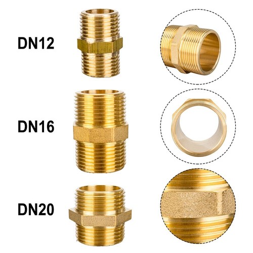 Corrosion Resistant DN16 3/4 Brass Solar Pipe Connector Premium Quality ...