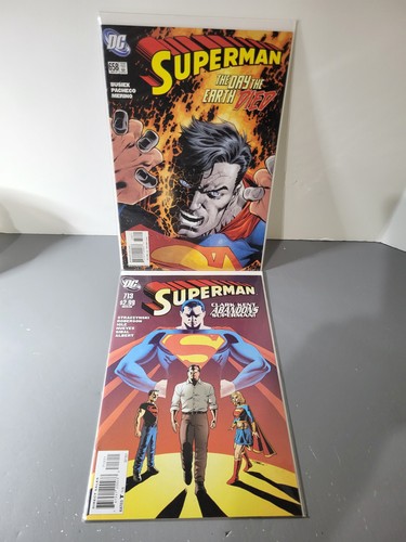 Superman Vol 1. (2) Comic Lot Issues 658 & 713 DC Comics 2007 | eBay ...