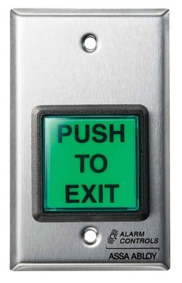 Securitron PB2E Push To Exit 2” Momentary Button | eBay