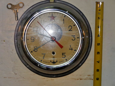 Clocks - Russian Submarine Wall