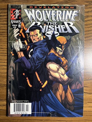 WOLVERINE / PUNISHER REVALUATION 2 EXTREMELY RARE NEWSSTAND VARIANT 2001 L | eBay
