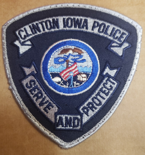IA Clinton Iowa Police Patch | eBay