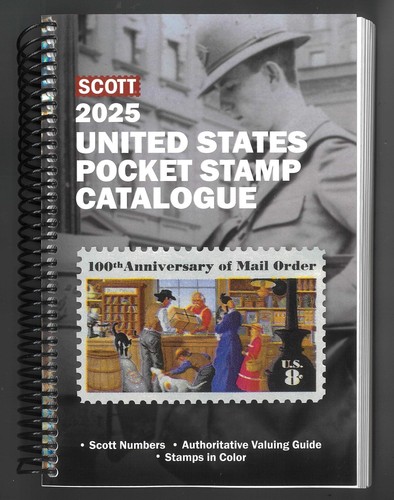 Scott 2025 United States Pocket Stamp Catalogue 426 Colour Pages ...