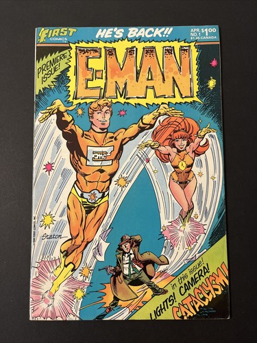 E-Man Comics #1 FN 1983 FIRST COMICS | eBay