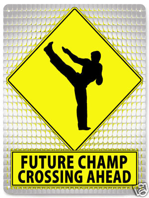 Ultimate fighter Metal Street Sign MMA UFC boxing training room gym ...