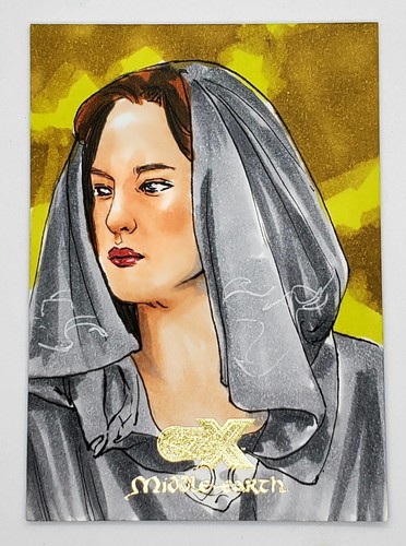 2022 Cryptozoic Czx Milieu Terre 1/1 Smaug Croquis Par Artiste Keith ...