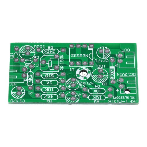 DIY Audio Monitoring Microphone Amplifier Board Adjustable Capacitive ...