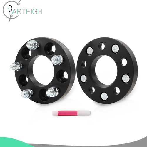 For Ford Mustang Ranger 5x4.5 to Chevy 5x4.75 Wheels (2) 1" Thick Wheel ...