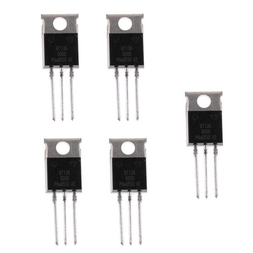 5pcs BT 136 Transistor 600V 4A -220 BT136-600 | eBay