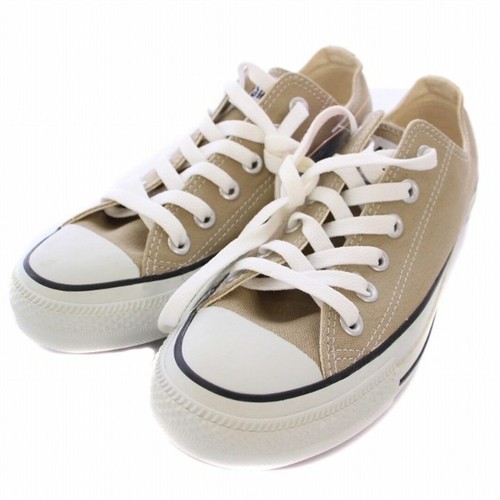 CONVERSE CANVAS ALL STAR COLORS OX SNEAKERS SHOES US4.5 BEIGE 1CL129 BM ...