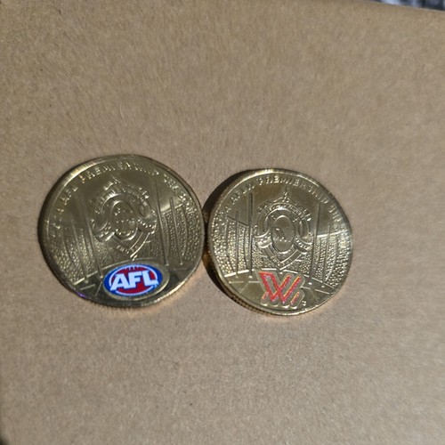 2024 Royal Australian Mint AFL & AFLW Premiership Coloured Uncirculated ...