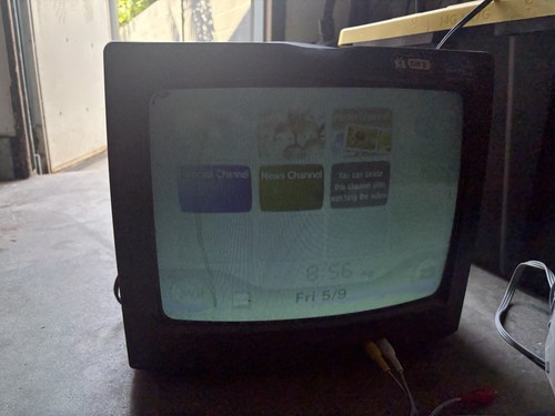 (READ) Vintage 1998 Sharp 13K-M100 13" Retro Gaming CRT TV w/Front Inputs As-Is | eBay