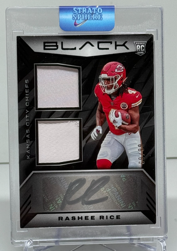2023 Black Rookie Signature Materials /99 Rashee Rice #RSM-29 Auto RC ...