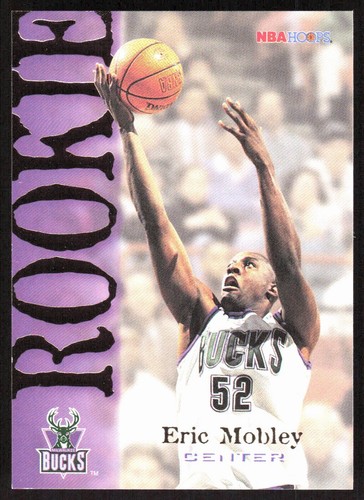 ERIC MOBLEY 1995-96 HOOPS #346 RC MILWAUKEE BUCKS | eBay