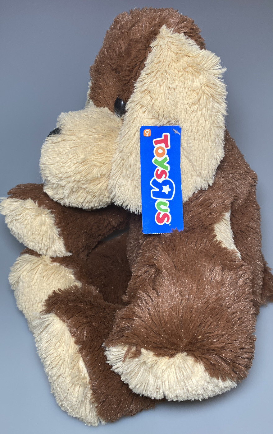 19” NWT Toys r Us PUPPY DOG Plush Brown Tan Stuffed Soft Toy 2010 Jumbo ...