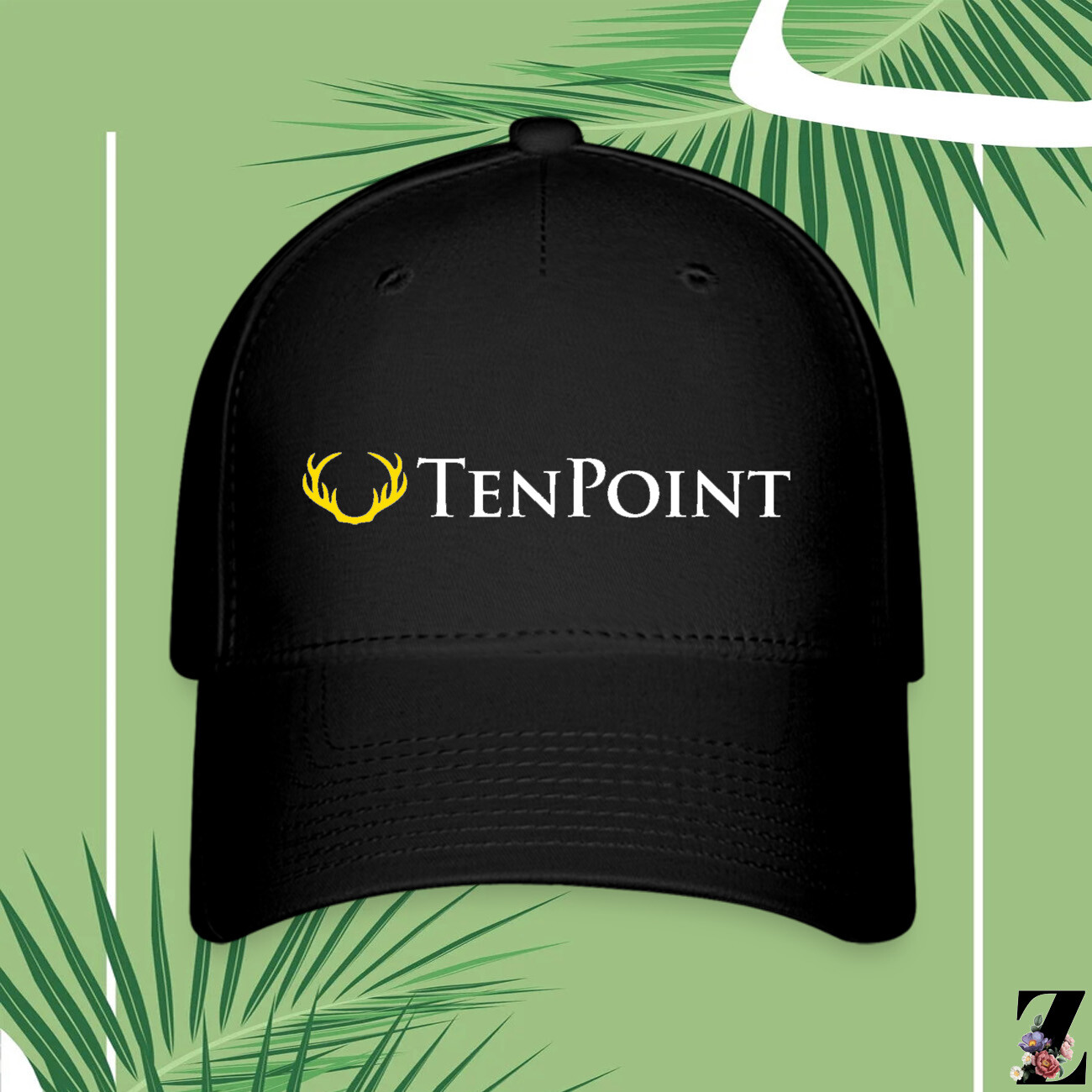 TenPoint Crossbows Archery Logo Black Hat Baseball Cap Size S/M L/XL | eBay