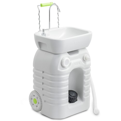 Portable Wash Sink Camping Hand Wash Station Basin Stand w/ 12 Gallon ...