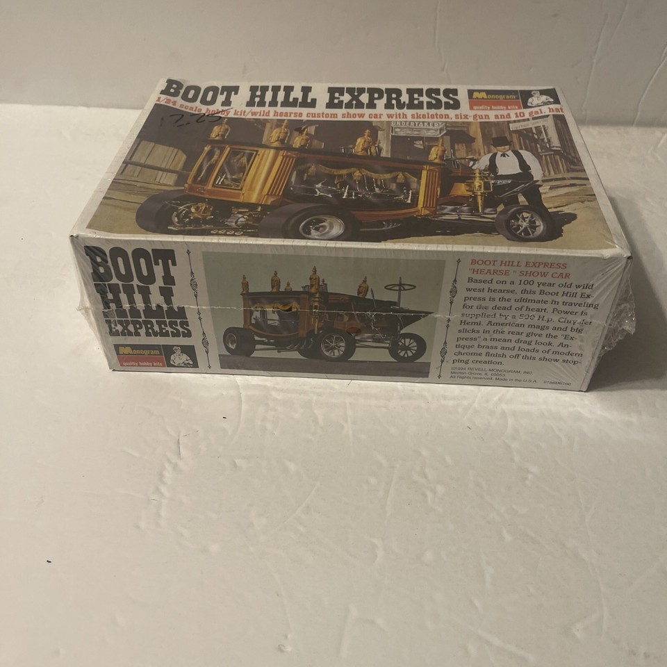 Monogram Boot Hill Express New Sealed car Model Kit Brand New Sealed | eBay
