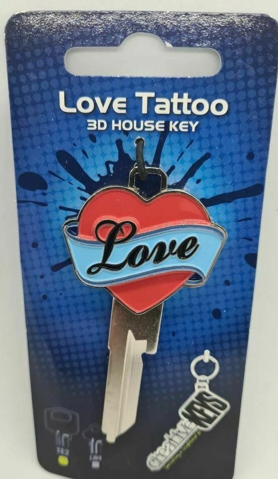 Love Key Tattoos